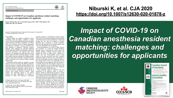 CJA Articles - What's Trending | Canadian Anesthesiologists' Society